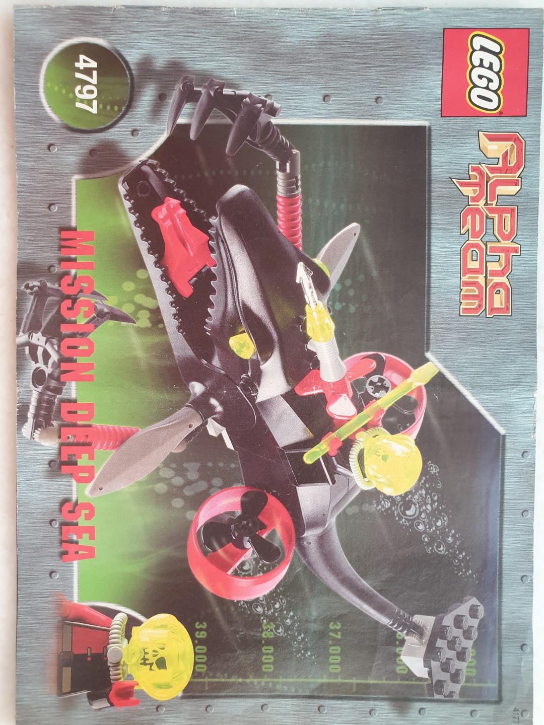 Lego 4797 Alpha Team Mission Deep Sea - Ogel Mutant Killer Whale, Hobbies & Toys, Toys & Games ...