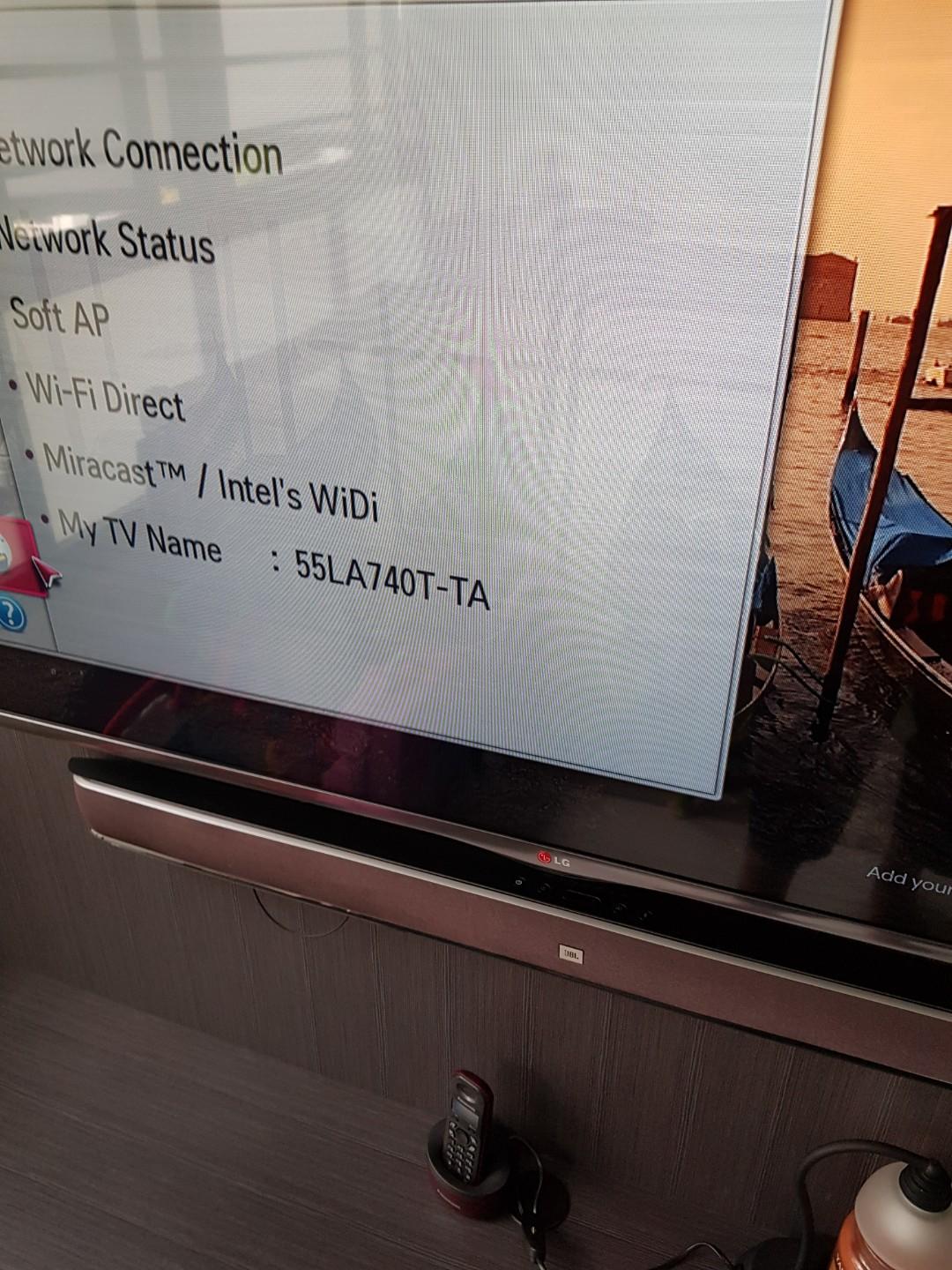 LG Smart 3D Tv 55 Inch (55LA740T), TV & Home Appliances, TV ...