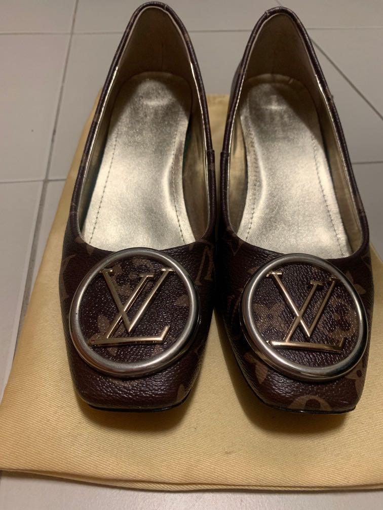 LV heel, Women's Fashion, Footwear, Heels on Carousell