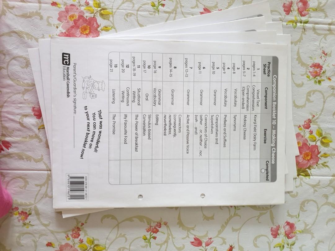 MC P5 Companion Booklet, Hobbies & Toys, Books & Magazines, Assessment ...