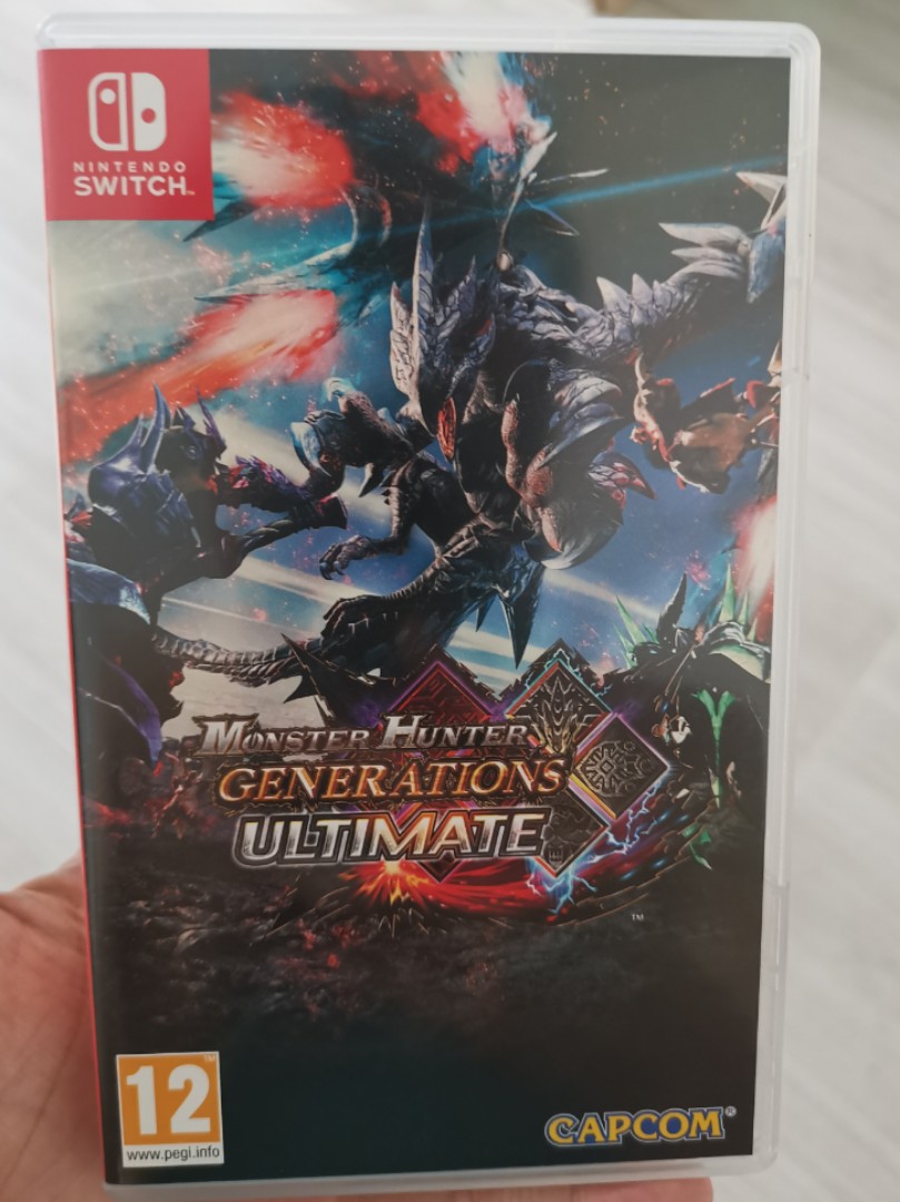 MHGU: Monster Hunter Generations Ultimate (Switch), Video Gaming, Video ...