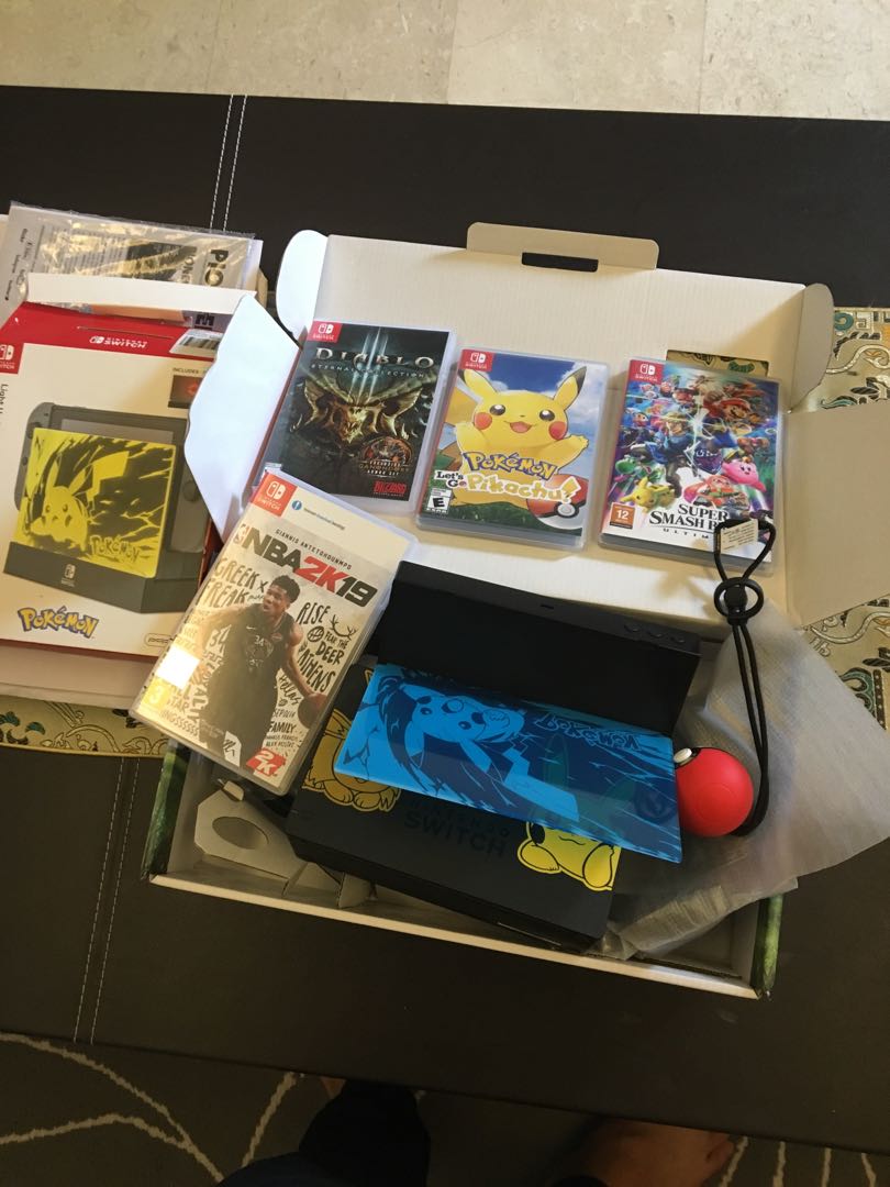 Nintendo Switch Pokemon Edition, Video Gaming, Video Games, Nintendo on ...