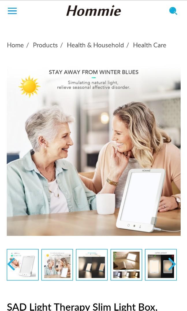 Nommie Therapy Lamp, Everything Else on Carousell