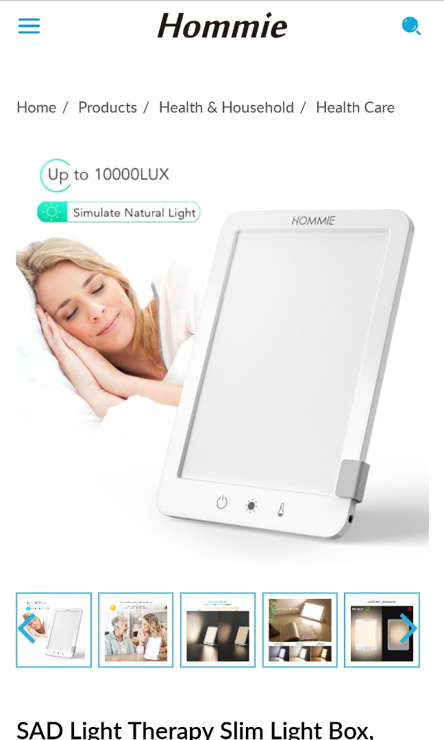 Nommie Therapy Lamp, Everything Else on Carousell