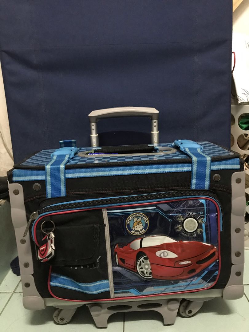 Robby rabbit wheeled bag, Babies & Kids, Going Out, Diaper Bags ...