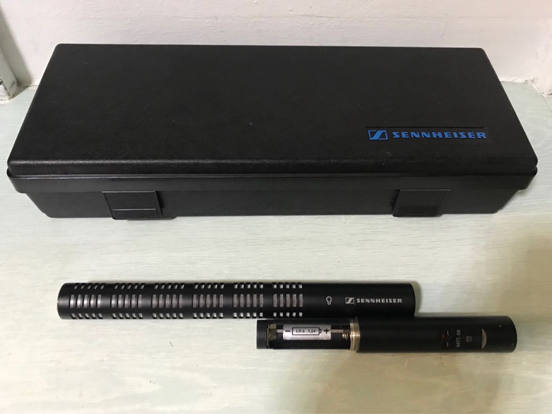 Sennheiser ME66/K6 Condenser Cable Pro Microphone, Audio, Microphones ...