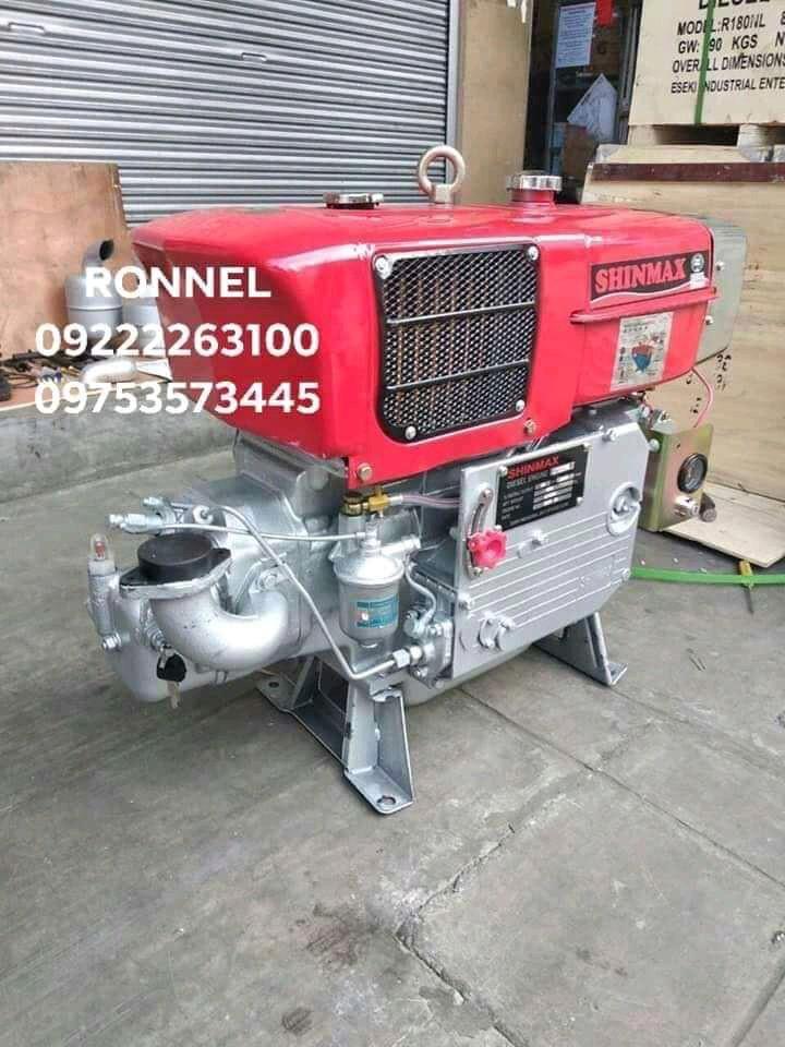 SHINMAX Japan 16HP Electric Start Watercooled Diesel Engine, Looking ...