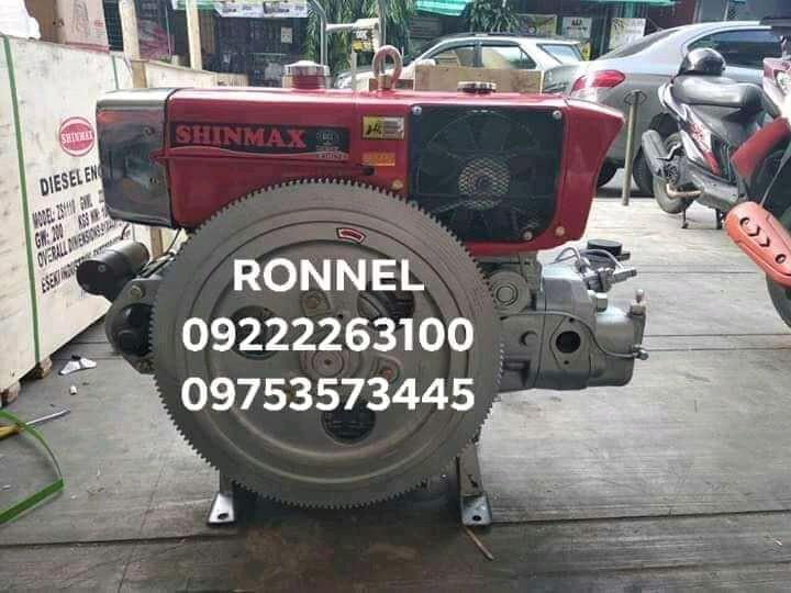 SHINMAX Japan 16HP Electric Start Watercooled Diesel Engine, Looking ...