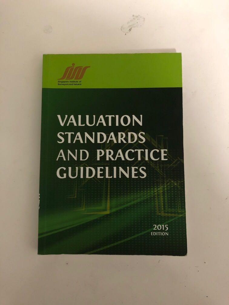 SISV Valuation Standards and Practice Guidelines 2015, Hobbies & Toys, Books & Magazines ...
