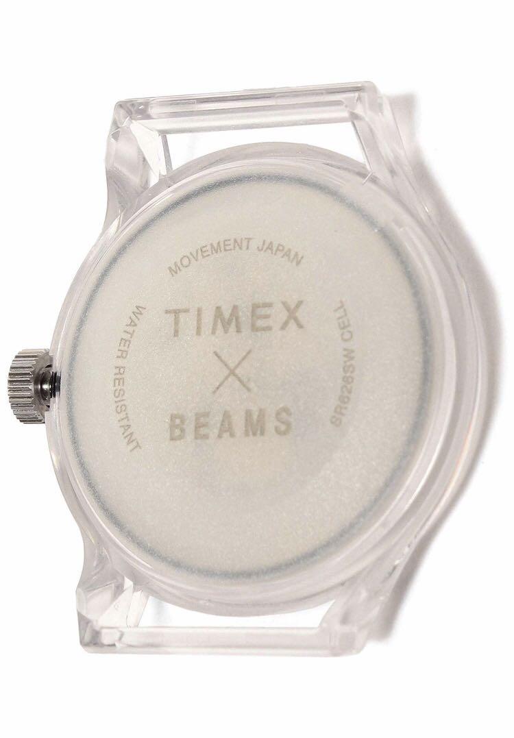 日本製 TIMEX x BEAMS BOY 2019別注 Original Camper Clear/White, 名牌, 手錶 - Carousell