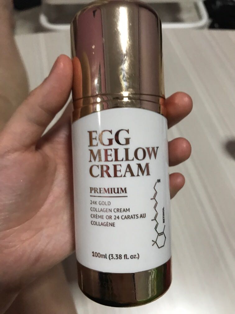 Too cool for school 24k gold egg mellow cream, Beauty & Personal Care, Face, Face Care on Carousell