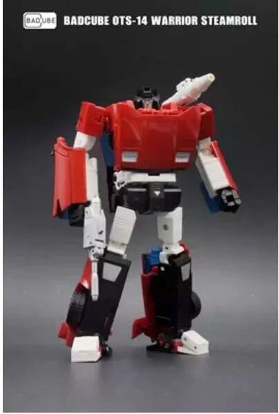 Transformers BadCube BC - OTS-14 Warrior Steamroll (aka Masterpiece ...