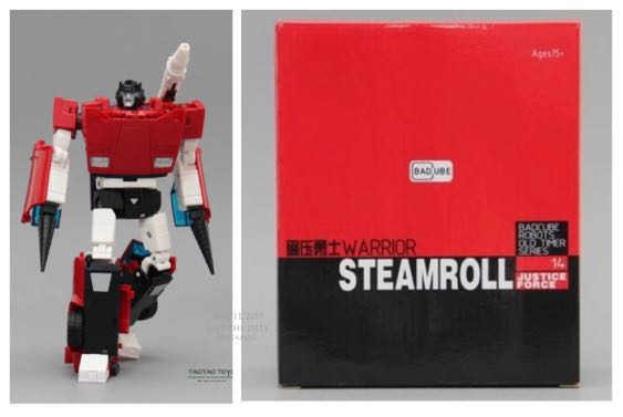 Transformers BadCube BC - OTS-14 Warrior Steamroll (aka Masterpiece ...
