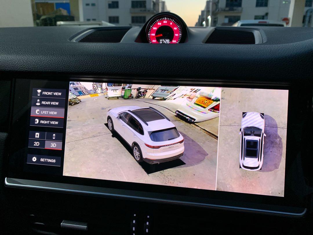 360 Surround View Cameras for Porsche Cayenne 2018 Model Onwards, Car ...