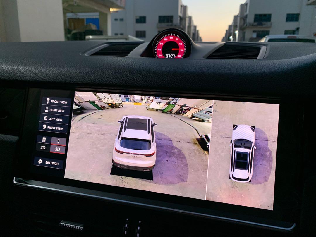 360 Surround View Cameras for Porsche Cayenne 2018 Model Onwards, Car ...