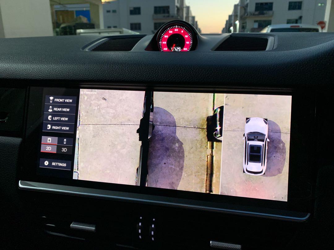 360 Surround View Cameras for Porsche Cayenne 2018 Model Onwards, Car ...