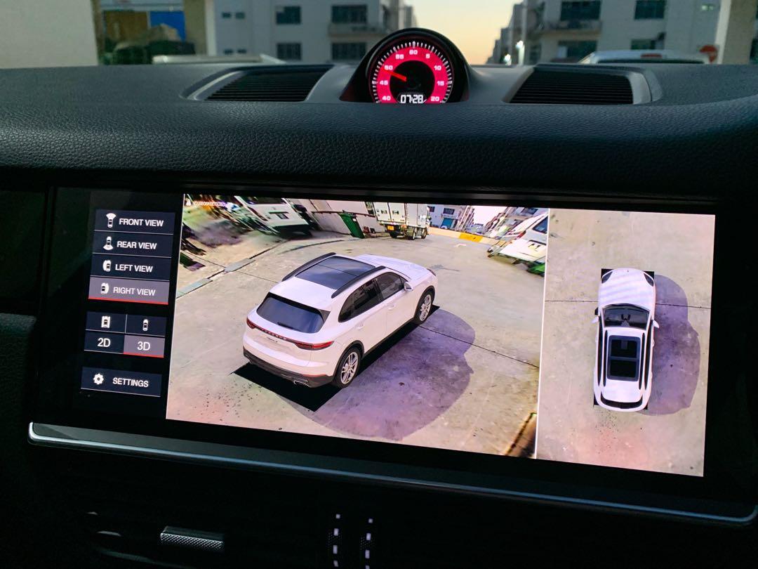 360 Surround View Cameras for Porsche Cayenne 2018 Model Onwards, Car ...