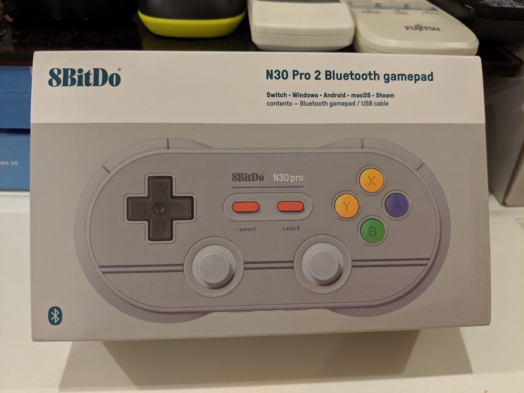8Bitdo N30 Pro 2 Bluetooth Controller, Video Gaming, Gaming Accessories ...