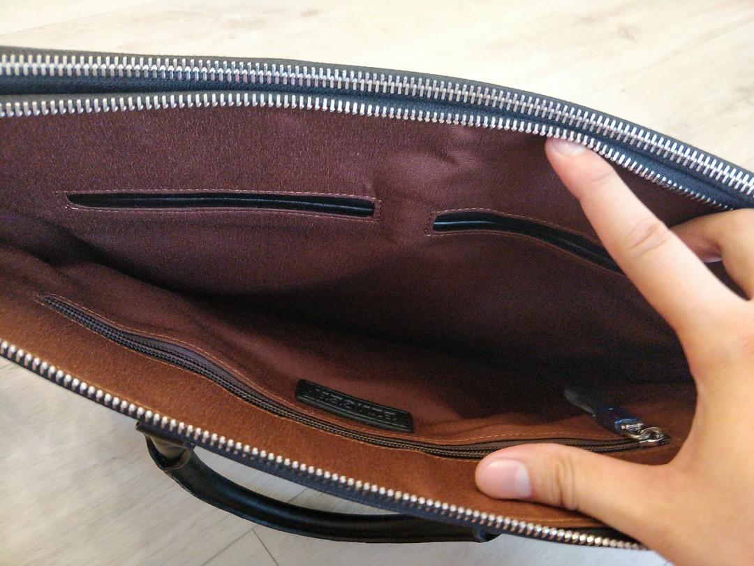 BINGER briefcase / work bag, Luxury, Bags & Wallets on Carousell