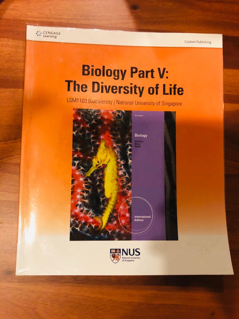 Biology Part V: The Diversity of Life (LSM1103 textbook), Hobbies ...