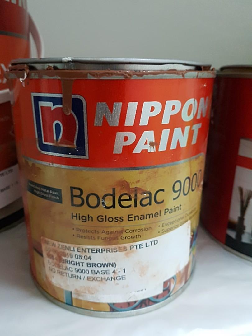Brown nippon paint for metal and pvc to give away, Furniture & Home ...