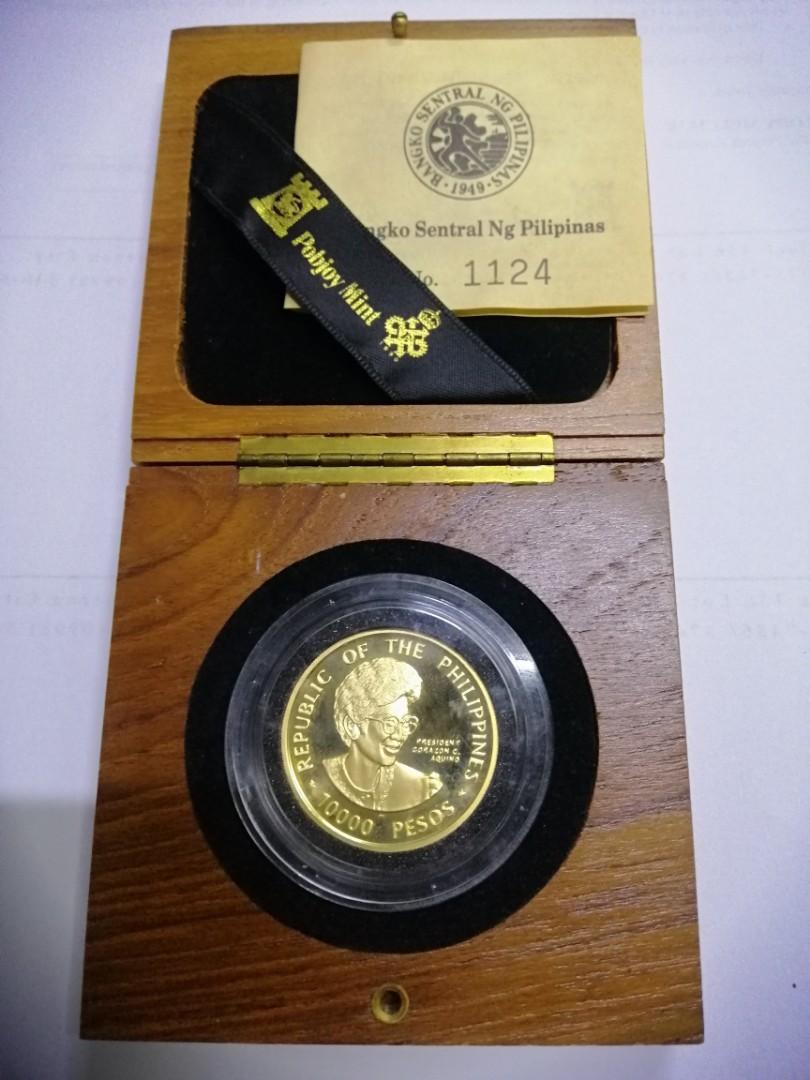 Cory Aquino Coin Collectible, Hobbies & Toys, Memorabilia ...