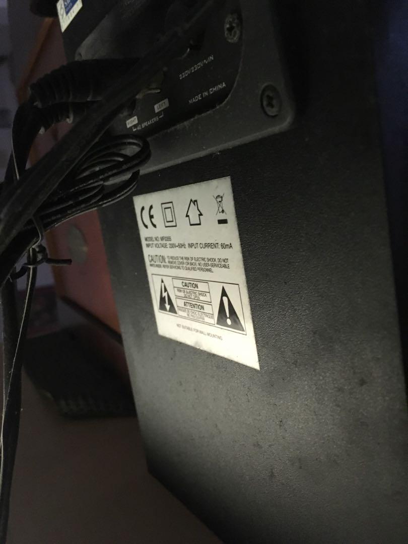 Creative subwoofer and speakers, TV & Home Appliances, TV ...