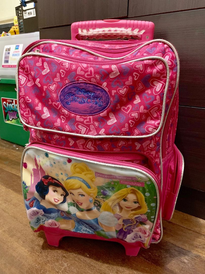 Disney Princess Trolley Bag, Babies & Kids, Babies & Kids Fashion on ...