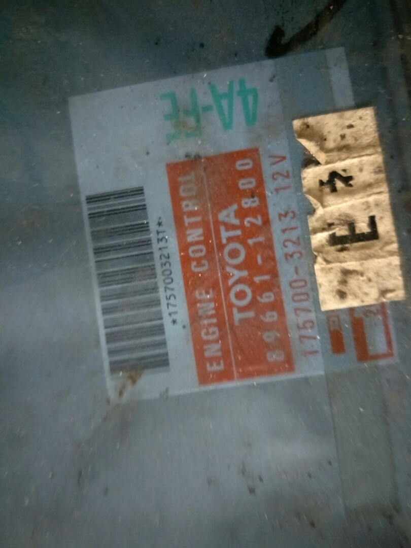 Ecu toyota 4afe ae100 ae101 12800, Auto Accessories on Carousell