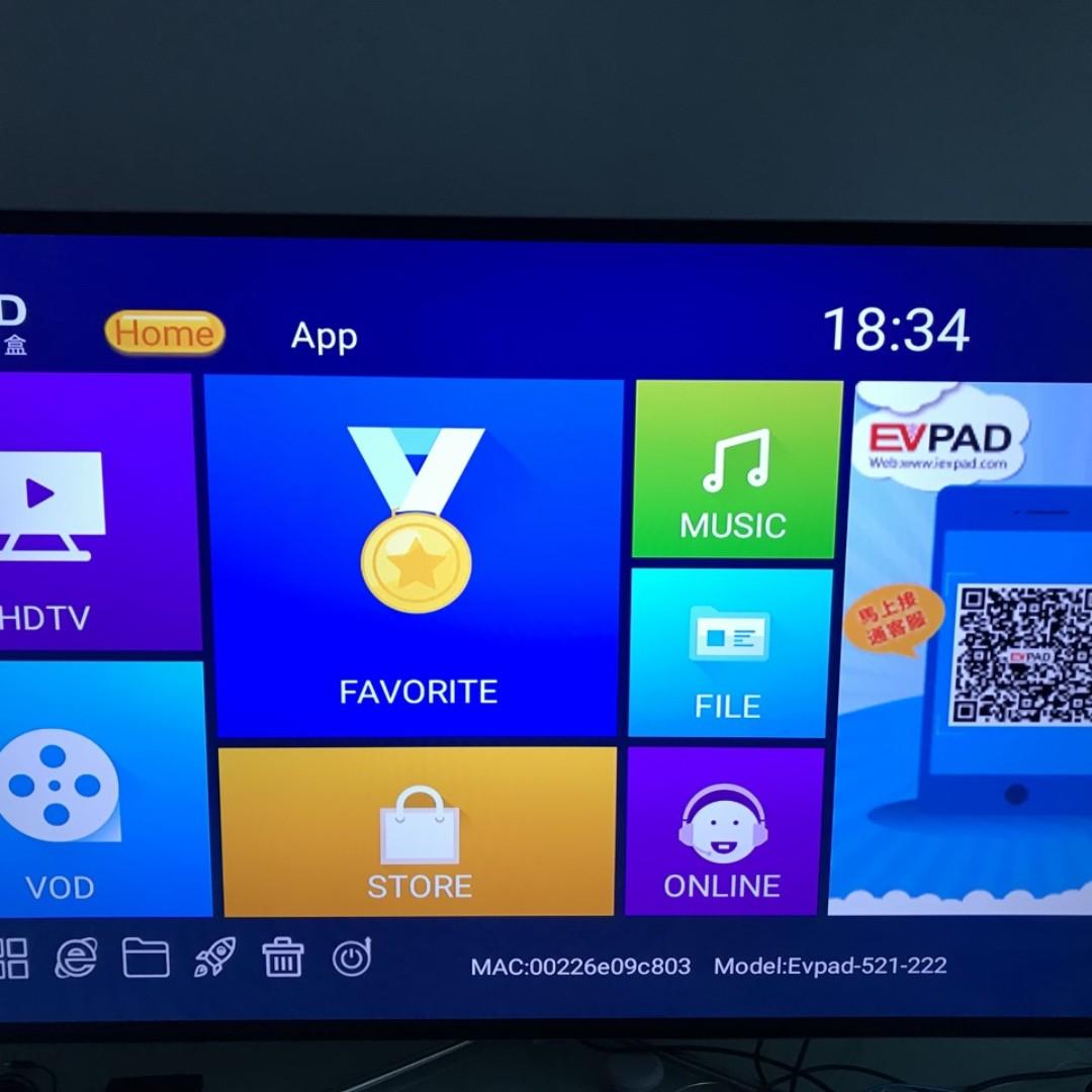 Evpad Pro Max, TV & Home Appliances, TV & Entertainment, Media ...