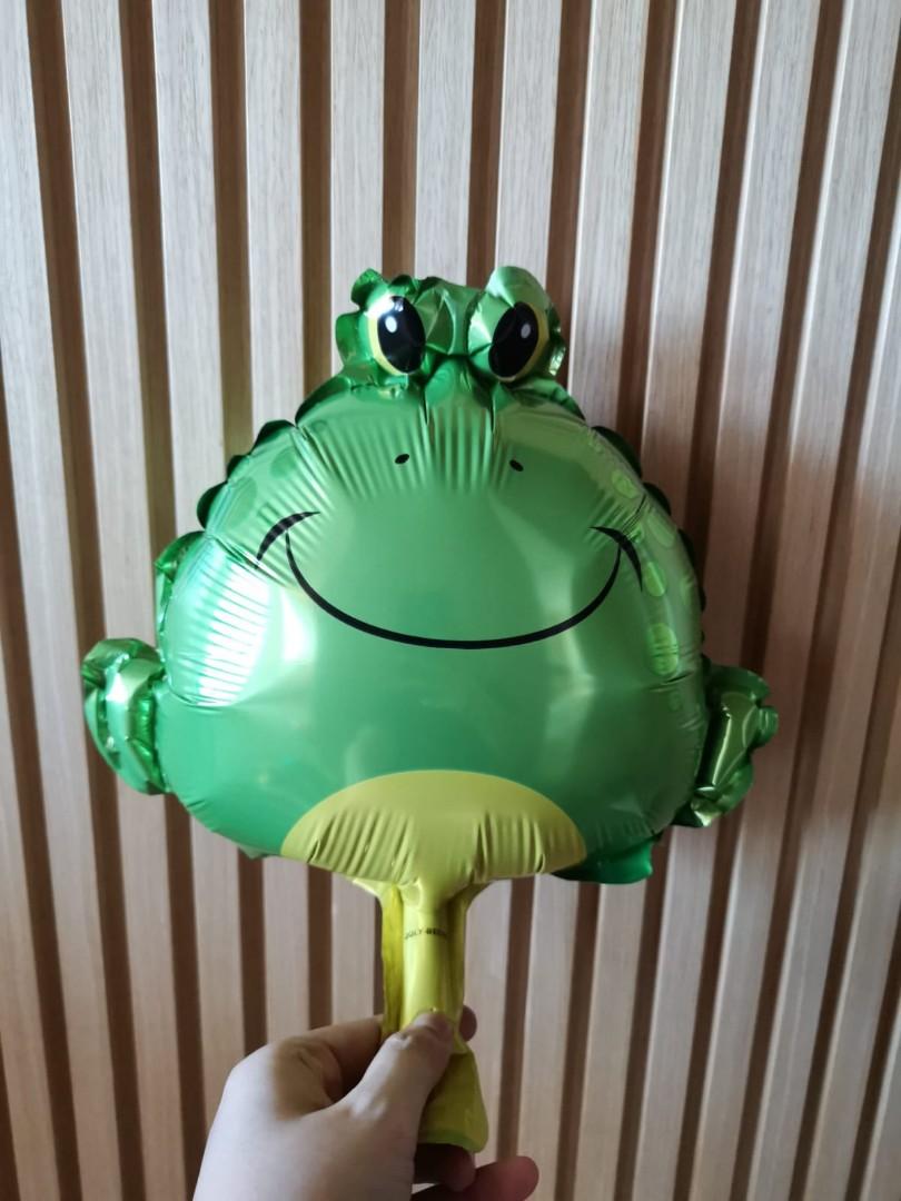 Frog Foil Balloon, Babies & Kids, Babies & Kids Fashion on Carousell