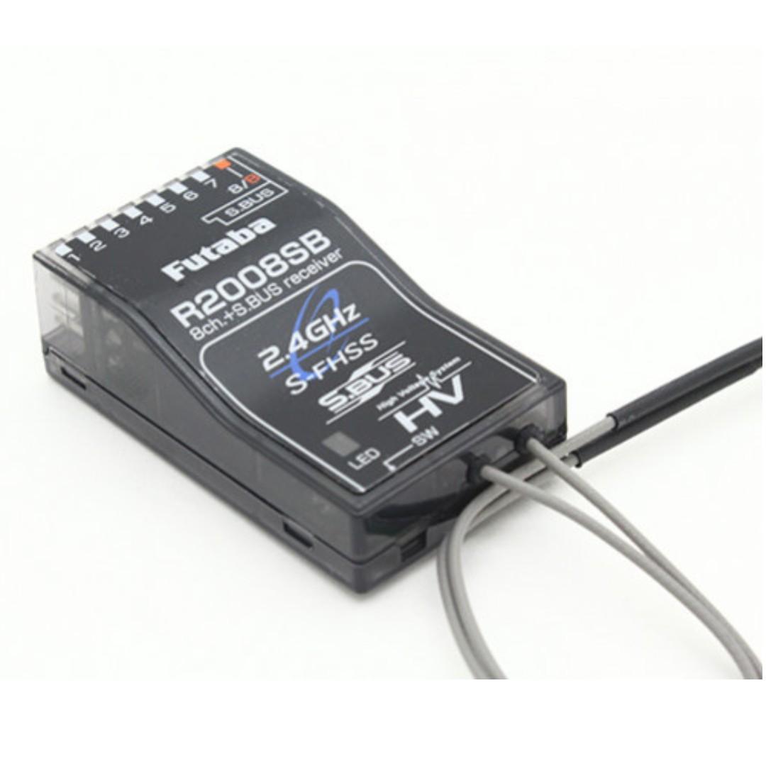 Futaba R2008SB 2.4GHz S.Bus S-FHSS 8-Channel Receiver, Photography, Drones on Carousell