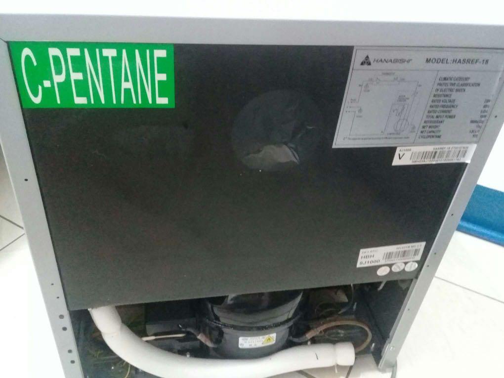 Hanabishi Hasref 18 Refrigerator, TV & Home Appliances, Kitchen ...