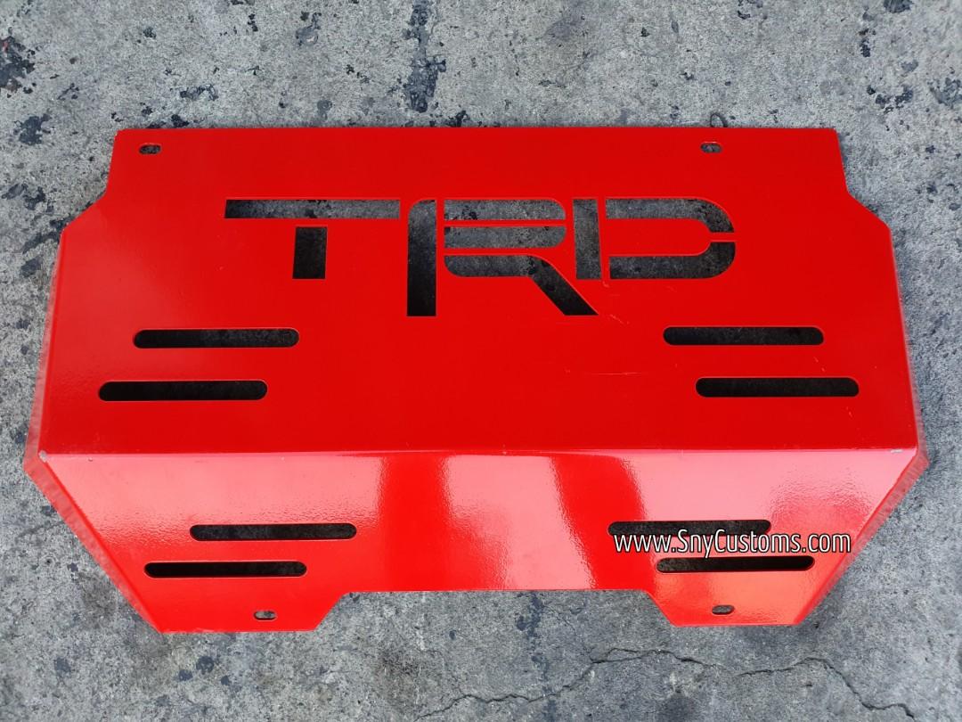 HiLux Revo TRD metal heavy duty skid plate bashPlate stone guard, Car ...