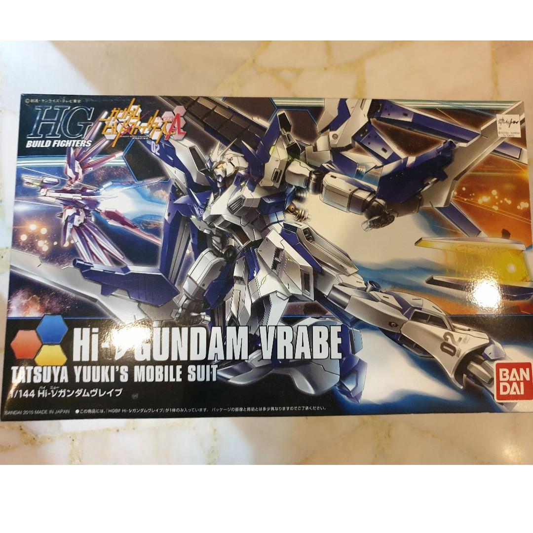 Hi-Nu Gundam Vrabe (HGBF) 1/144, Hobbies & Toys, Toys & Games on Carousell