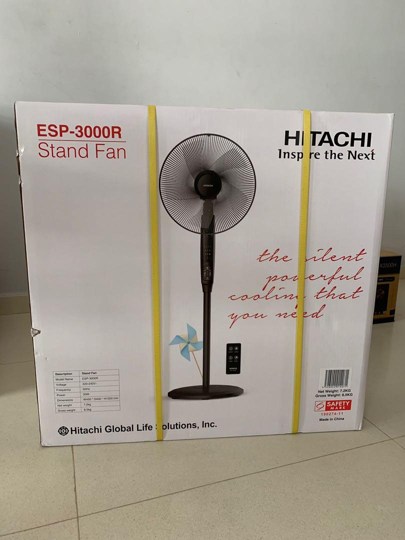 Hitachi Stand Fan, Furniture & Home Living, Lighting & Fans, Fans on ...