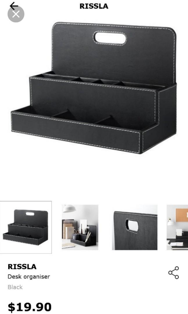 Ikea Rissla desk organiser, Hobbies & Toys, Stationery & Craft ...
