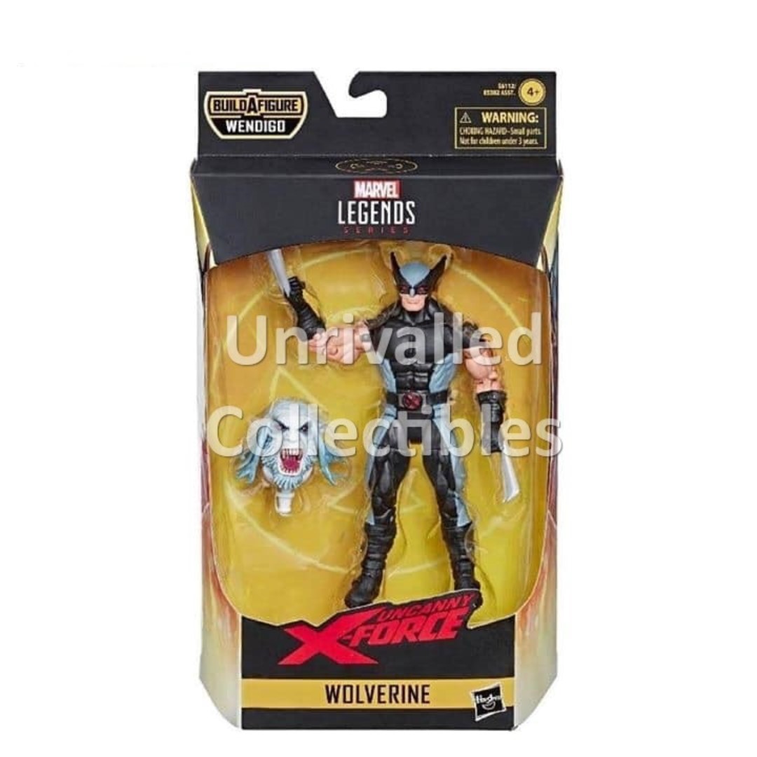 [In Hand] Hasbro Marvel Legends 6 inch BAF Wendigo wave - Wolverine ...