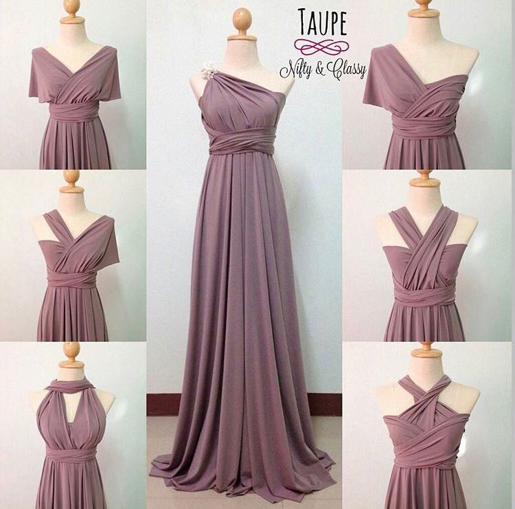 Infinity Long Gown, Women's Fashion, Dresses & Sets, Evening dresses ...