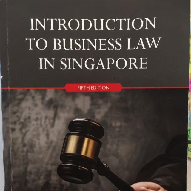 Introduction to Business Law in Sg 5th edition, Computers & Tech ...