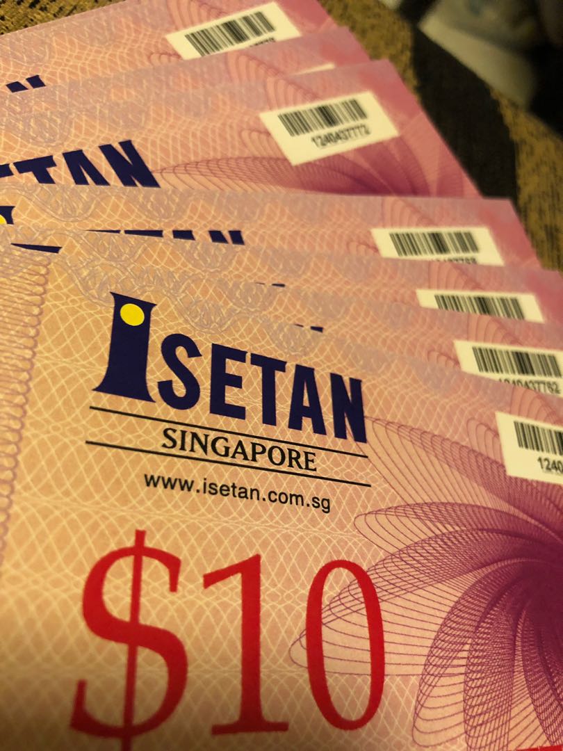 ISETAN VOUCHERS $200, Everything Else on Carousell