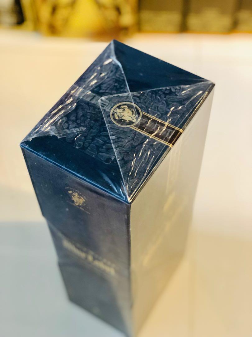 Johnnie Walker Blue Label Sealed with Plastic Wrap 750ml 43% ABV, Food ...