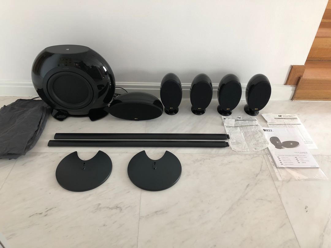 Kef kht3005se /hts3001se - 6spk with stand, Audio, Other Audio ...
