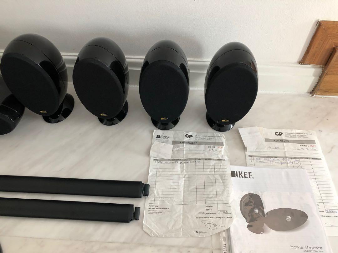 Kef kht3005se /hts3001se - 6spk with stand, Audio, Other Audio ...