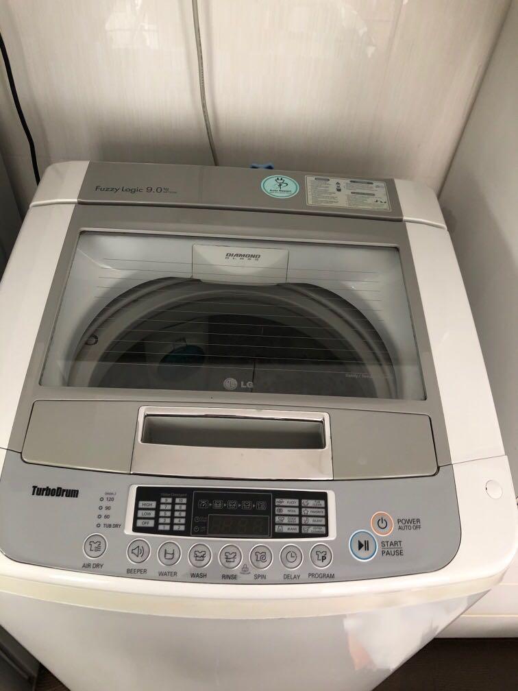 LG Washing Machine Fuzzy Logic 9 0 WFT9100 Turbo Drum TV Home lg-washing-machine-fuzzy-logic-9-0-wft9100-turbo-drum-tv-home