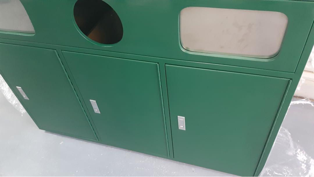 Metal Waste Segregation 3slots, Furniture & Home Living, Gardening ...