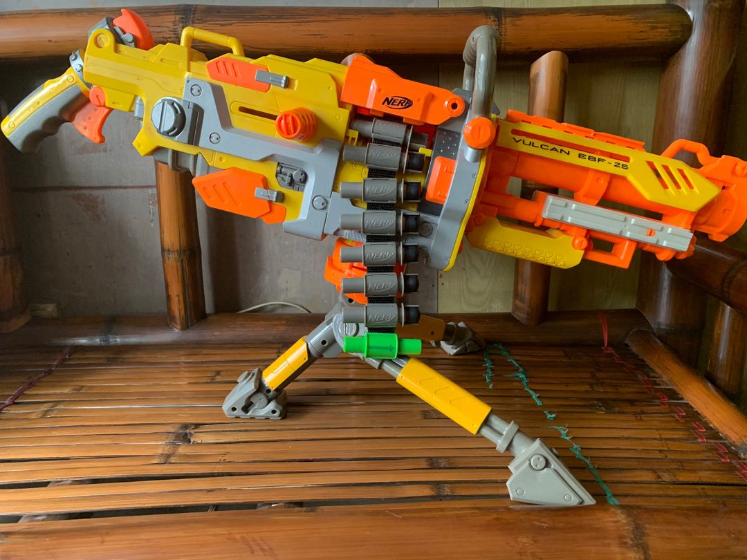 Nerf Gun (Vulcan EBF-25), Hobbies & Toys, Toys & Games on Carousell