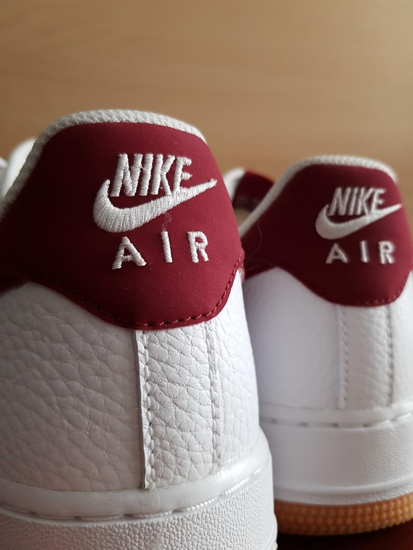 Nike Air Force 1 '07 (Red), Women's Fashion, Footwear, Sneakers on ...