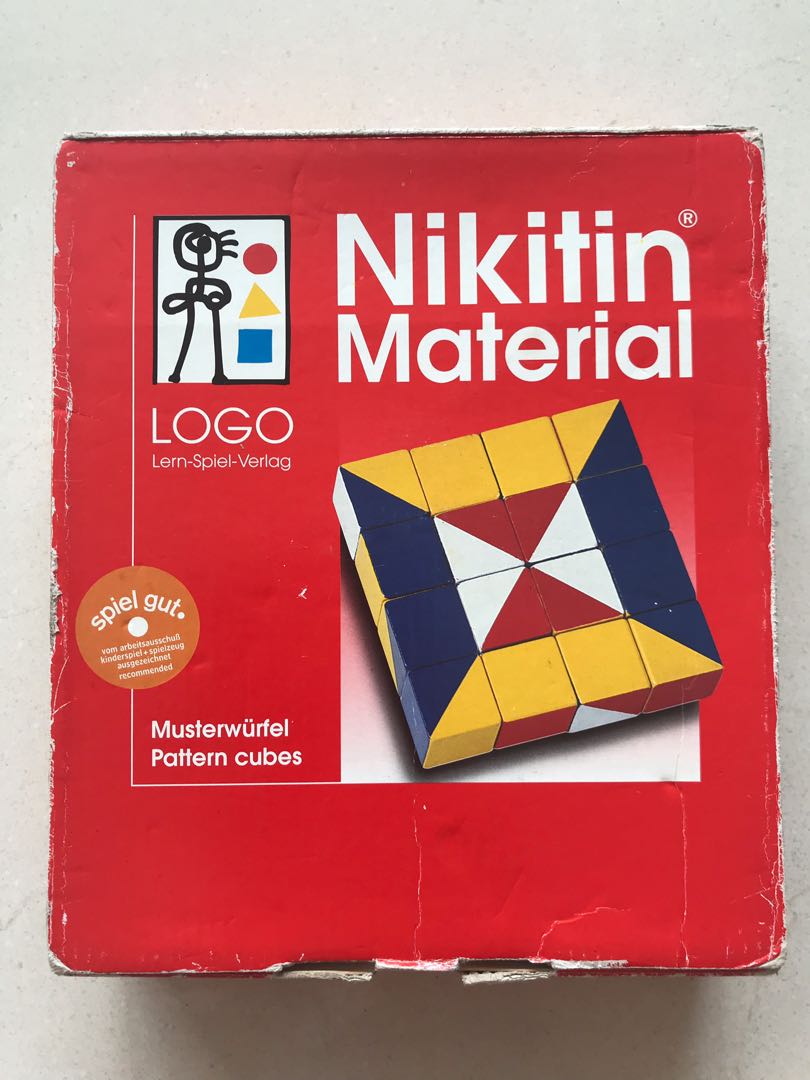 Nikitin Material - Pattern Cubes, Hobbies & Toys, Toys & Games on Carousell