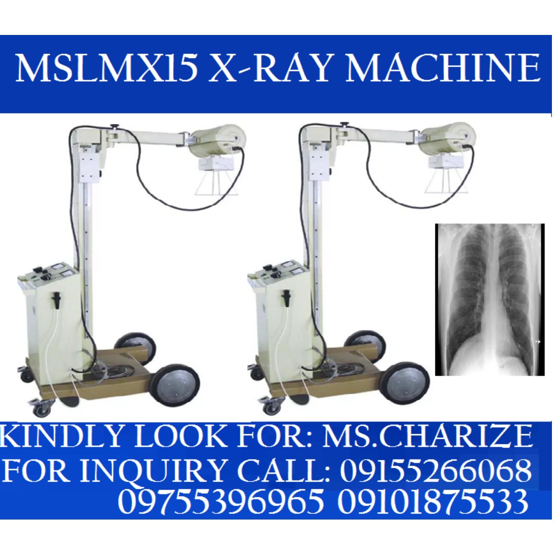 On Hand X-ray Machine 100ma Diagnostic Xray Mobile Equipment - MSLMX15 ...